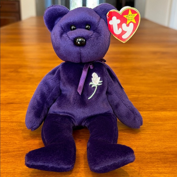 Ty | Other | Ty Beanie Baby Princess Bear Princess Diana Tribute Bear ...